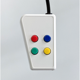 Fiber Optic Response Devices 4 Button Square